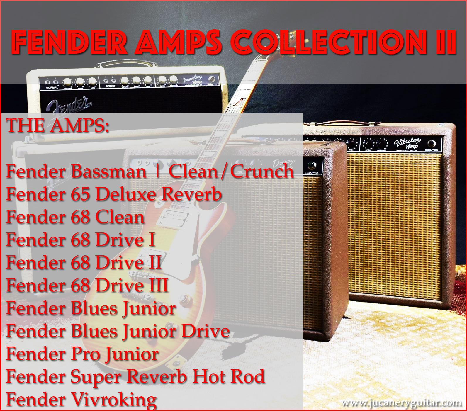 Fender Amps Collection II: Legendary Tone Unleashed - Juca Nery Guitar ...
