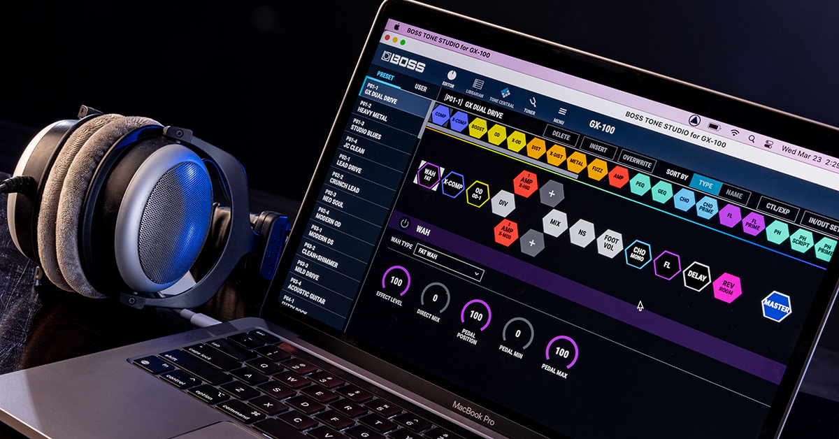 Boss Tone Studio Tutorials (Online) - Juca Nery Guitar Patches