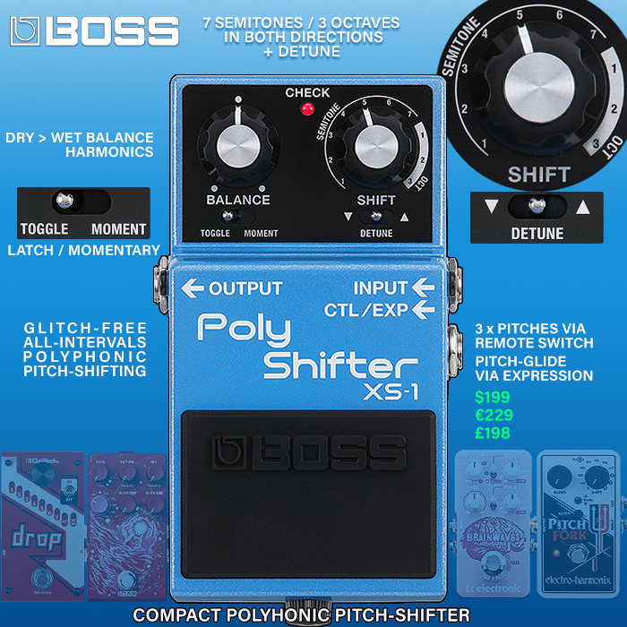 🎸 BOSS XS-1 Poly Shifter – The Next Step in Pitch Innovation - Juca ...