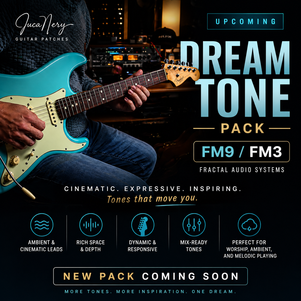 Dream Ambient Lead Tone – Fractal FM9 (New Pack Preview) - Juca Nery ...
